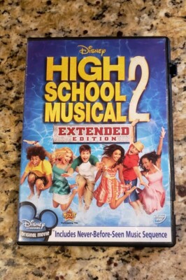High School Musical 2 Extended Edition DVD By Zac Efron 786936740370| eBay
