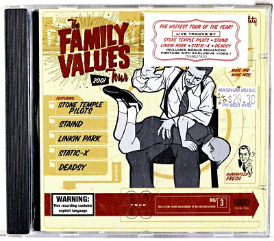 Family Values Tour 2001, the ( CD | eBay