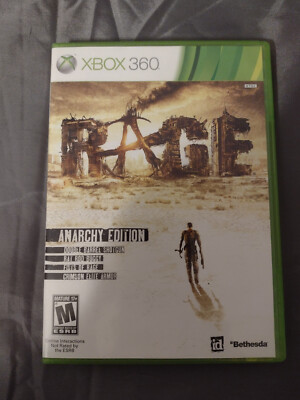 RAGE ANARCHY EDITION (Microsoft Xbox 360, 2011, Original Case ...