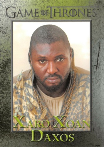 XARO XOAN DAXOS (Nonso Anozie) Game of Thrones Season 2 (2013) BASE ...