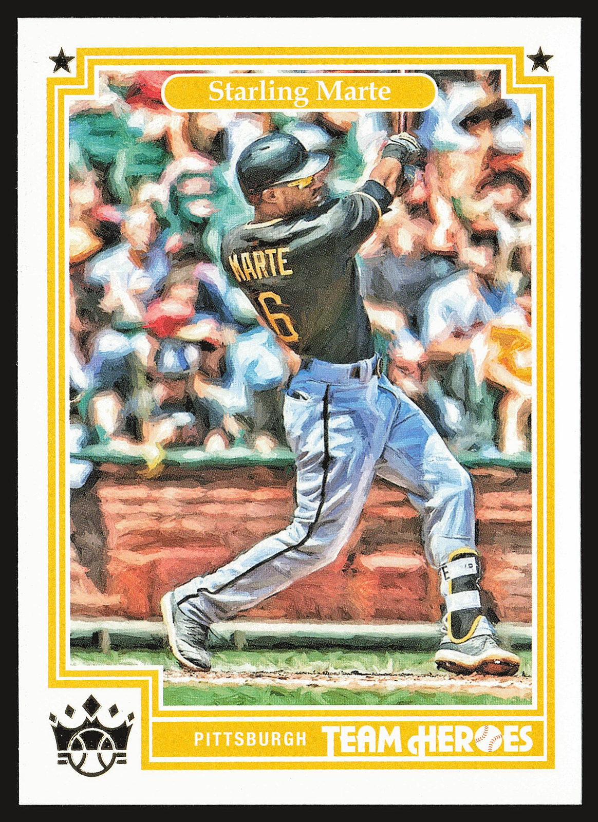 2019 Panini Diamond Kings #TH-14 Starling Marte Team Heroes | eBay