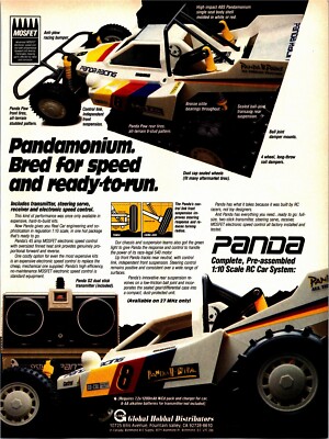 Panda RC Car 1/10 Print Ad Wall Art Decor | eBay