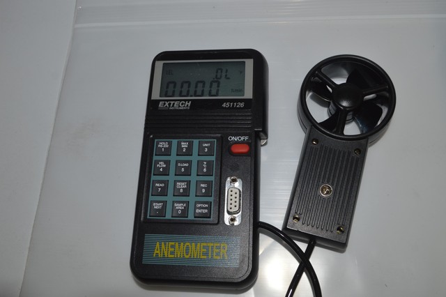 Extech Model 451126 Vane Thermo-anemometer Datalogger for sale online ...