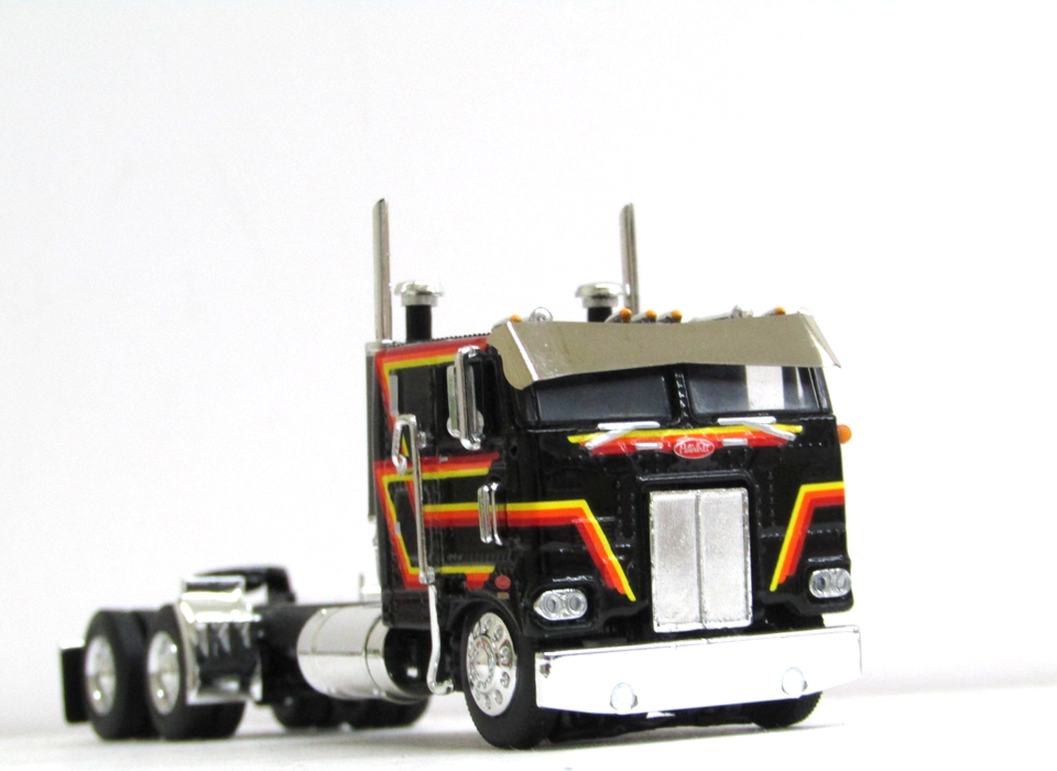 DCP Custom stretched&lowered suspension Peterbilt 352 coe tractor 1/64 ...