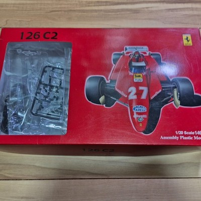 Fujimi 1/20 Scale Ferrari 126C2 Plastic Model Kit Transparent Body ...