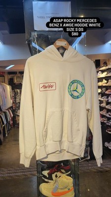 Size S - ASAP Rocky Mercedes Benz x AWGE Hoodie White | eBay