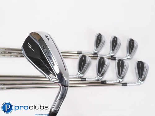 Nice TaylorMade Qi 4-PW,AW IRON SET Recoil ESX Senior Flex Graphite +1/ ...