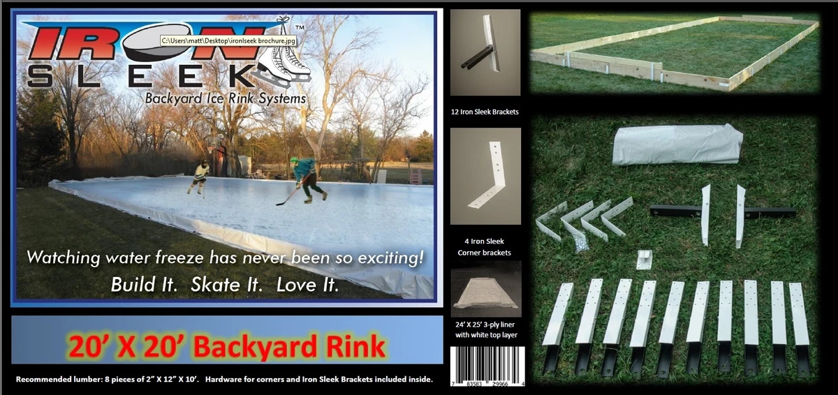 Backyard Ice Rink Kit