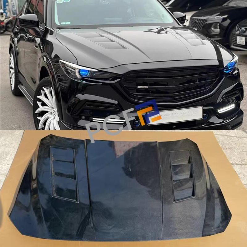 Auto Bug Guard Carbon Fiber Hood Cover For Mazda CX-50 2023-2025 - Bug ...