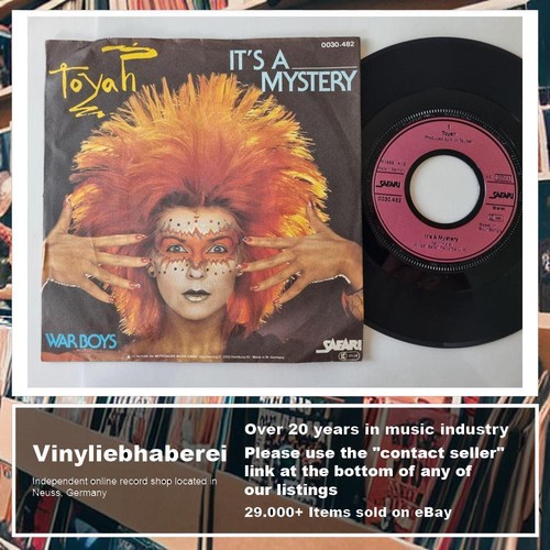 Toyah - It's a mystery 7'' Vinyl Germany | eBay