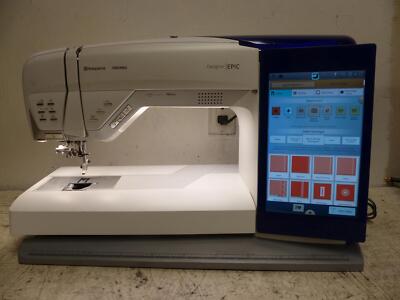 Husqvarna Viking Designer EPIC 1 Sewing & Embroidery Machine ~ FREE ...