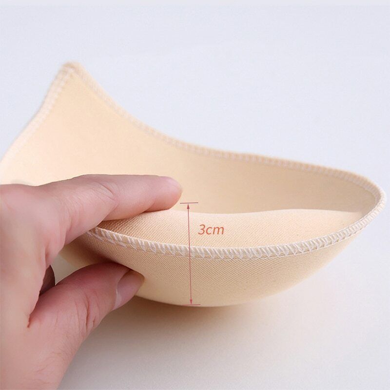 Spong Bra Pads Bikini Chest Cup Push Up Insert Foam Enhancer Pad for ...