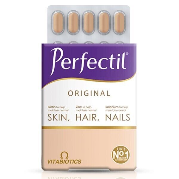 Perfectil Original Skin Hair Nails Vitamins Formula Vita biotics 30 ...