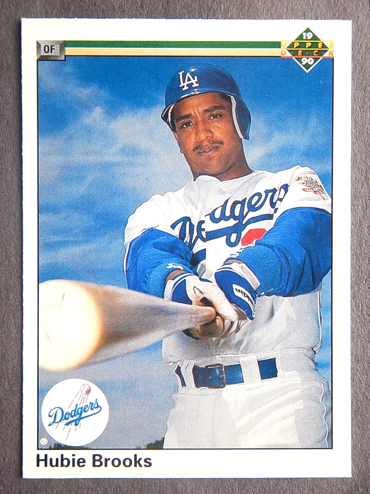 Hubie Brooks #791 Upper Deck 1990 Baseball Card (Los Angeles Dodgers ...
