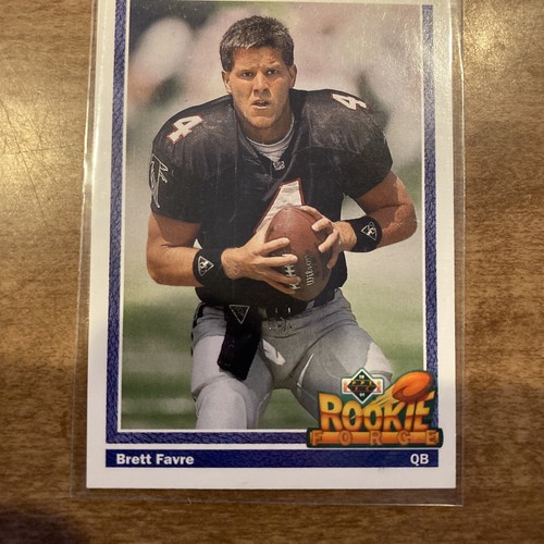 1991 upperdeck brett farve rookie force #647 | eBay
