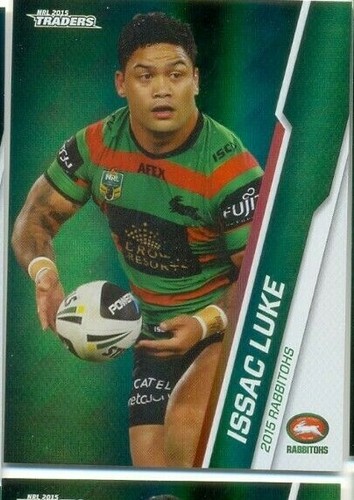 2015 NRL Traders SILVER Parallel Card P105 Issac Luke - South Sydney ...