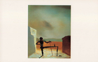 Salvadori Dali The Ghost of Vermeer of Delft Used as Table Vintage Art ...