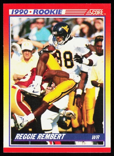 1990 Score Reggie Rembert RC West Virginia Mountaineers #297 | eBay