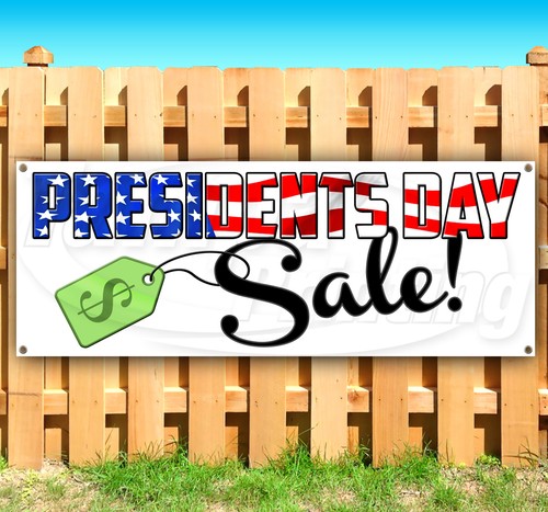 PRESIDENTS DAY SALE Advertising Vinyl Banner Flag Sign Many Sizes ...
