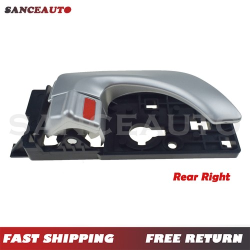 Silver Inside Door Handle REAR RIGHT For 2005-2008 Hyundai Sonata 83620 ...