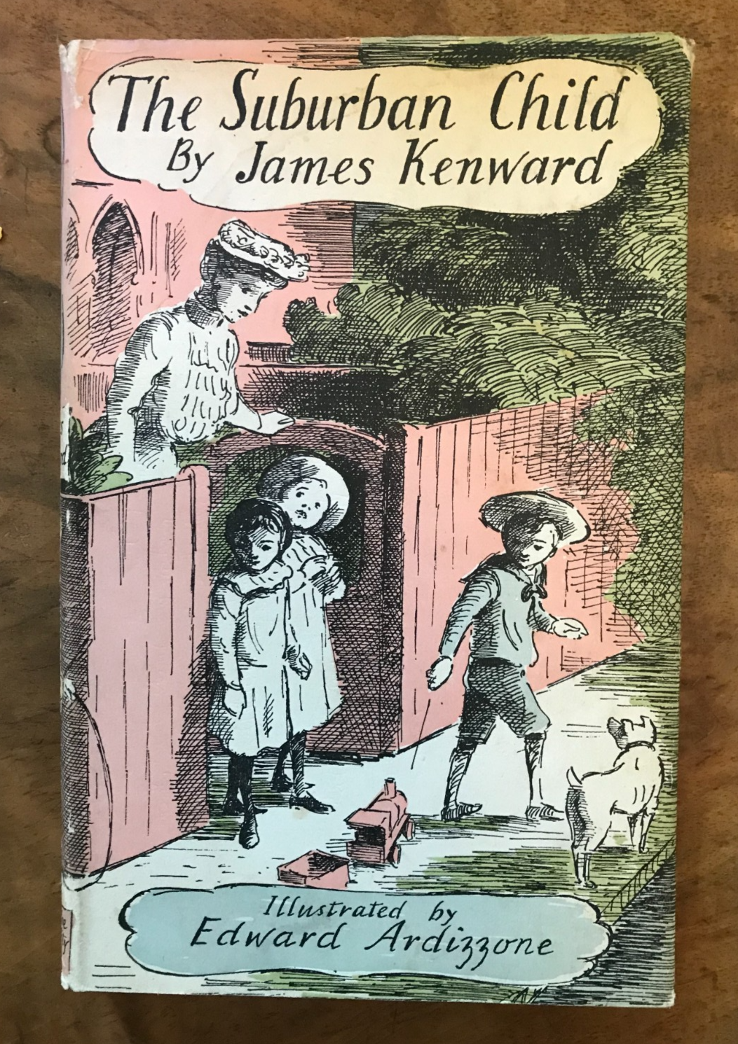 The Suburban Child James Kenward 1955 First Edward Ardizzone Ills Dust ...