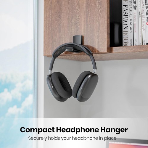 Sticky Headphone Stand Controller Holder - EURPMASK Upgraded Adhesive Black | eBay