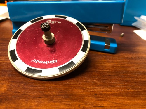 Nintendo NES Red Gyro Spinner for ROB the Robot Gyromite *Good ...