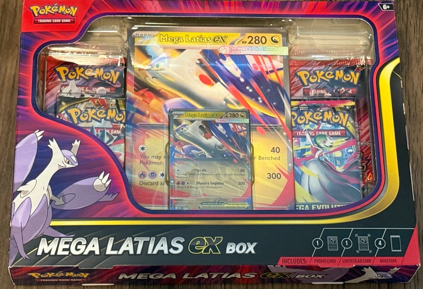 Pokemon TCG Mega Evolution Mega Latias EX Box - Brand New & Sealed ...