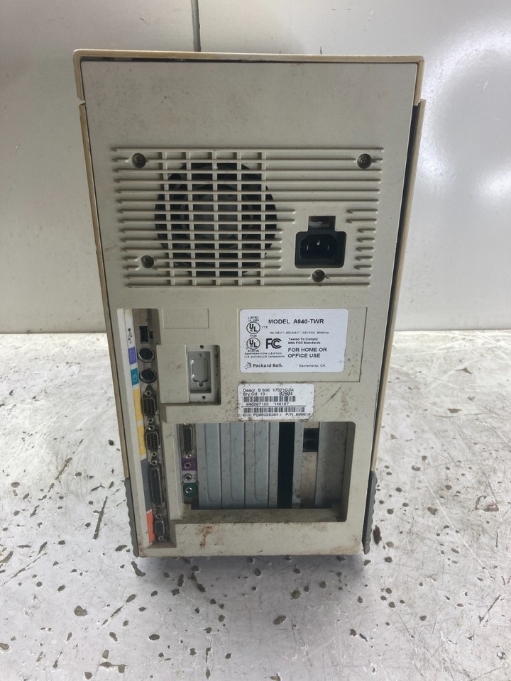 Packard Bell A940-TWR Intel Pentium 233MHz 3GB NO HDD | eBay