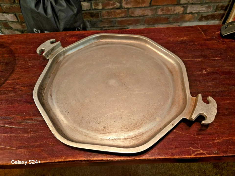 Vintage Guardian Service Cast Aluminum Platter Tray 13'' for triangle ...