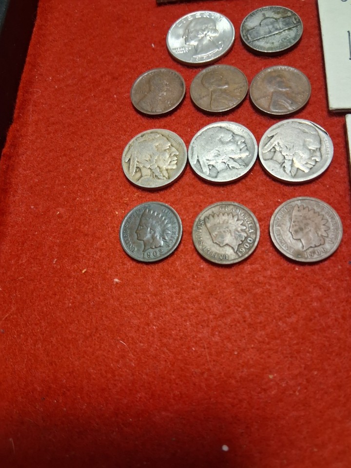 US COINS ,Small collection, Lot of 17 Coins, Some Silver | eBay