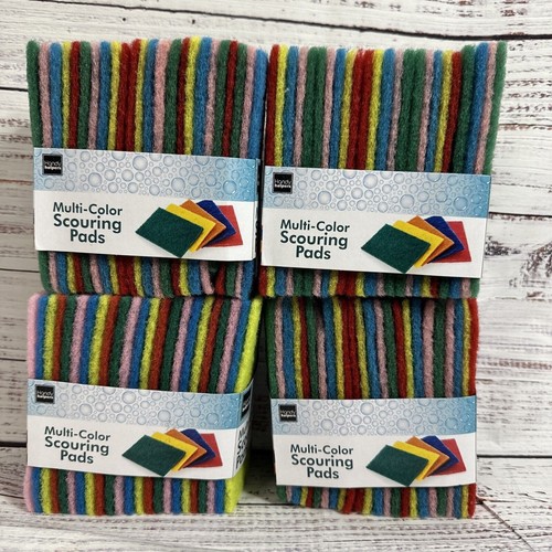 Handy Helper Multi color Scouring Pads 24 pack Lot of 4 New | eBay
