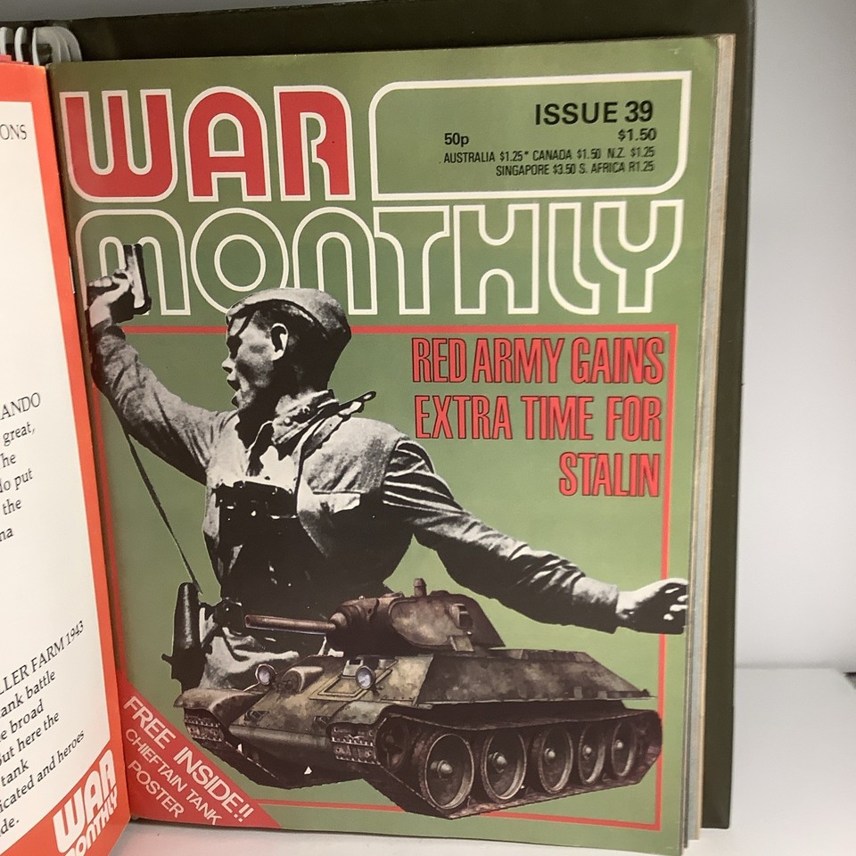 War Monthly Magazine 1976 Issue #37,38,39,40,41 Pistols Great Britain ...