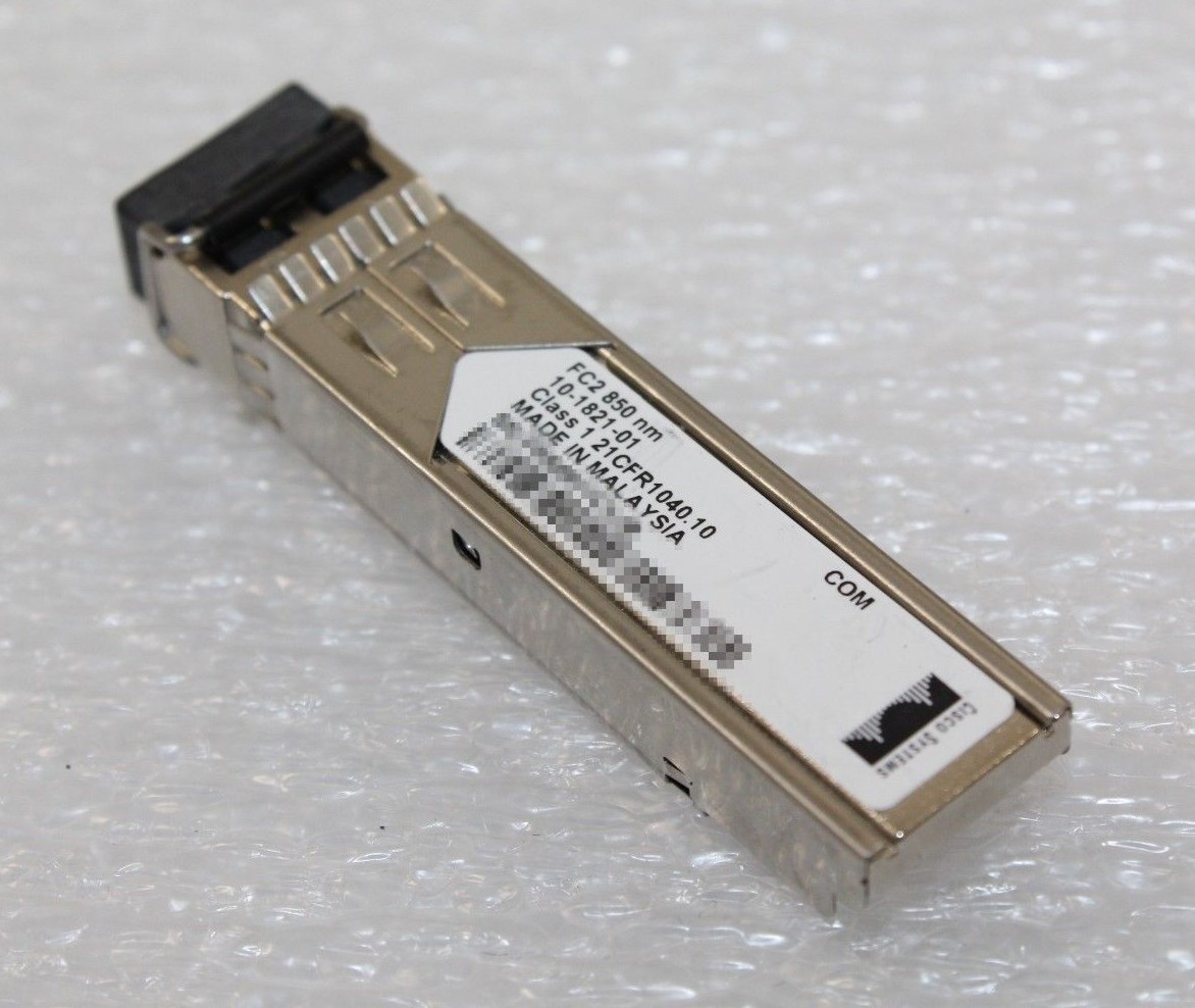 Cisco 2Gb Fibre Channel SFP Module Cisco 10-1821-01 Cisco FC2 850 nm ...