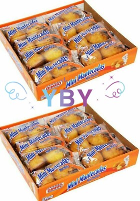 2 Packs Bimbo Mini Mantecadas Mini Muffins (8 twin packs) 17.68 OZ Each ...
