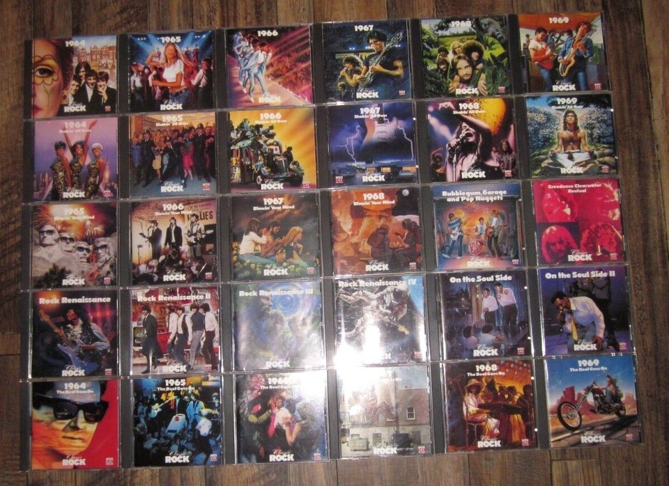 TIME LIFE: CLASSIC ROCK 1964 - 1969 Pick your CD! Excellent - Mint ...