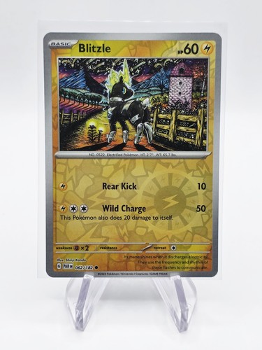 Blitzle 62/182 Paradox Rift Reverse Holo Pokémon Card 2023 | eBay