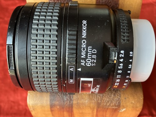 Nikon Lens Auto Focus MICRO NIKKOR 60mm F1:2.8 D Excellent Condition ...
