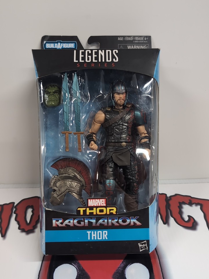 MARVEL LEGENDS THOR RAGNAROK - Thor w/ Gladiator Hulk - BAF 6" Action ...