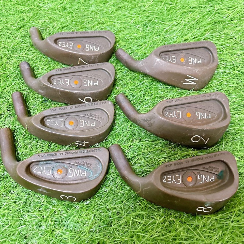PING Copper Iron Set Men’s Right-Handed 3-4-6-7-8-9-W | eBay