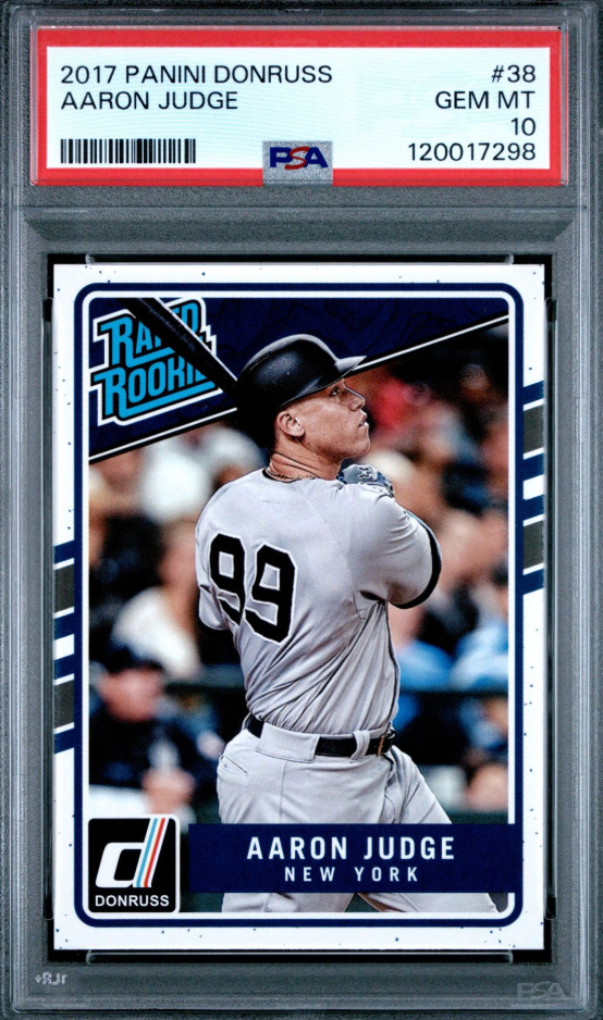 8 Great Aaron Judge Rookie Cards and 99 Most Watched Auctions
