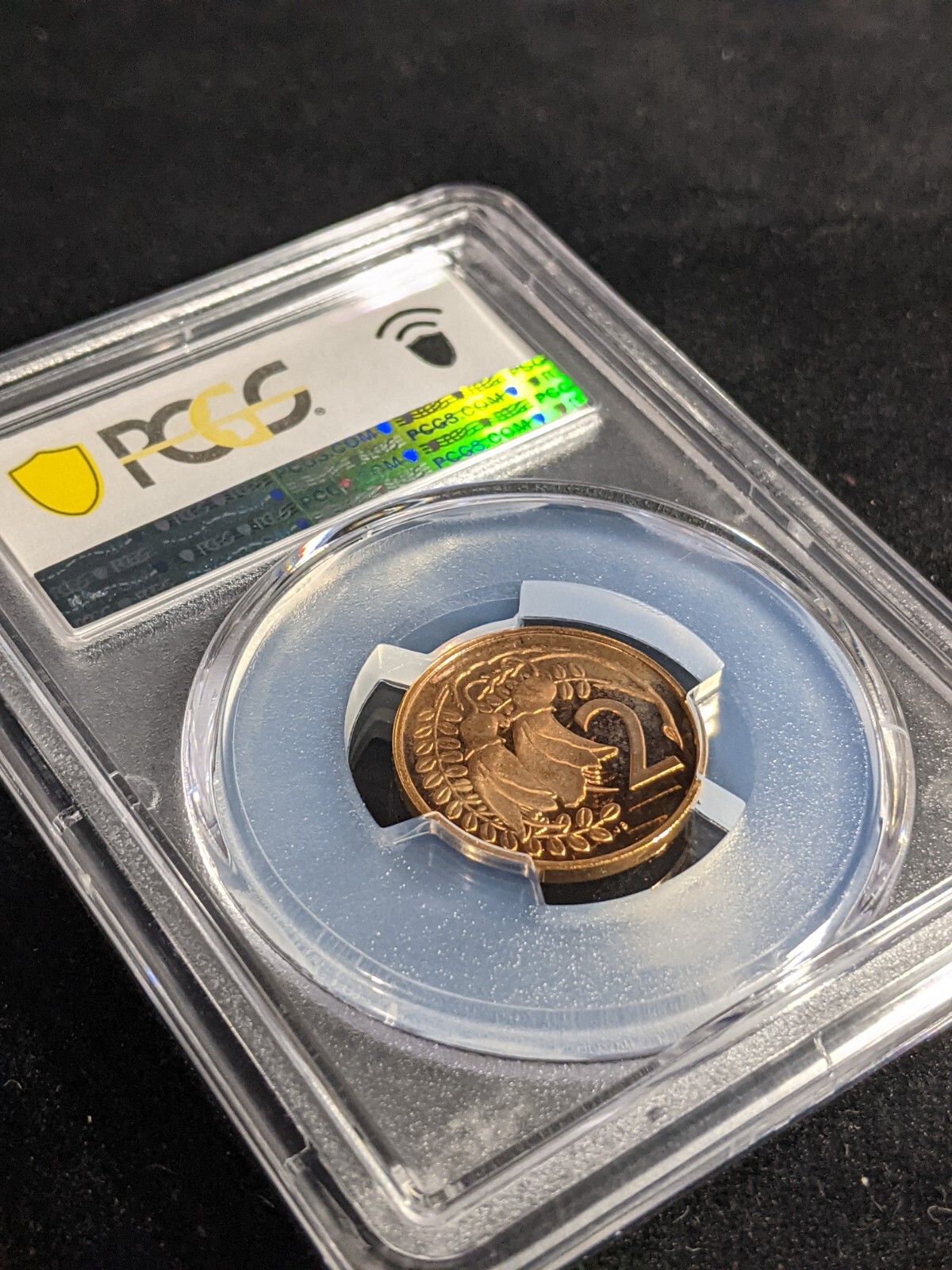 New Zealand 1977 Proof Two Cent 2c PCGS PR67DCAM FDC UNC #3361 | eBay