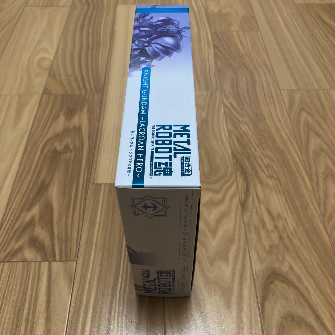 METAL ROBOT SPIRITS SIDE MS KNIGHT GUNDAM LACROAN HERO Figure BANDAI ...