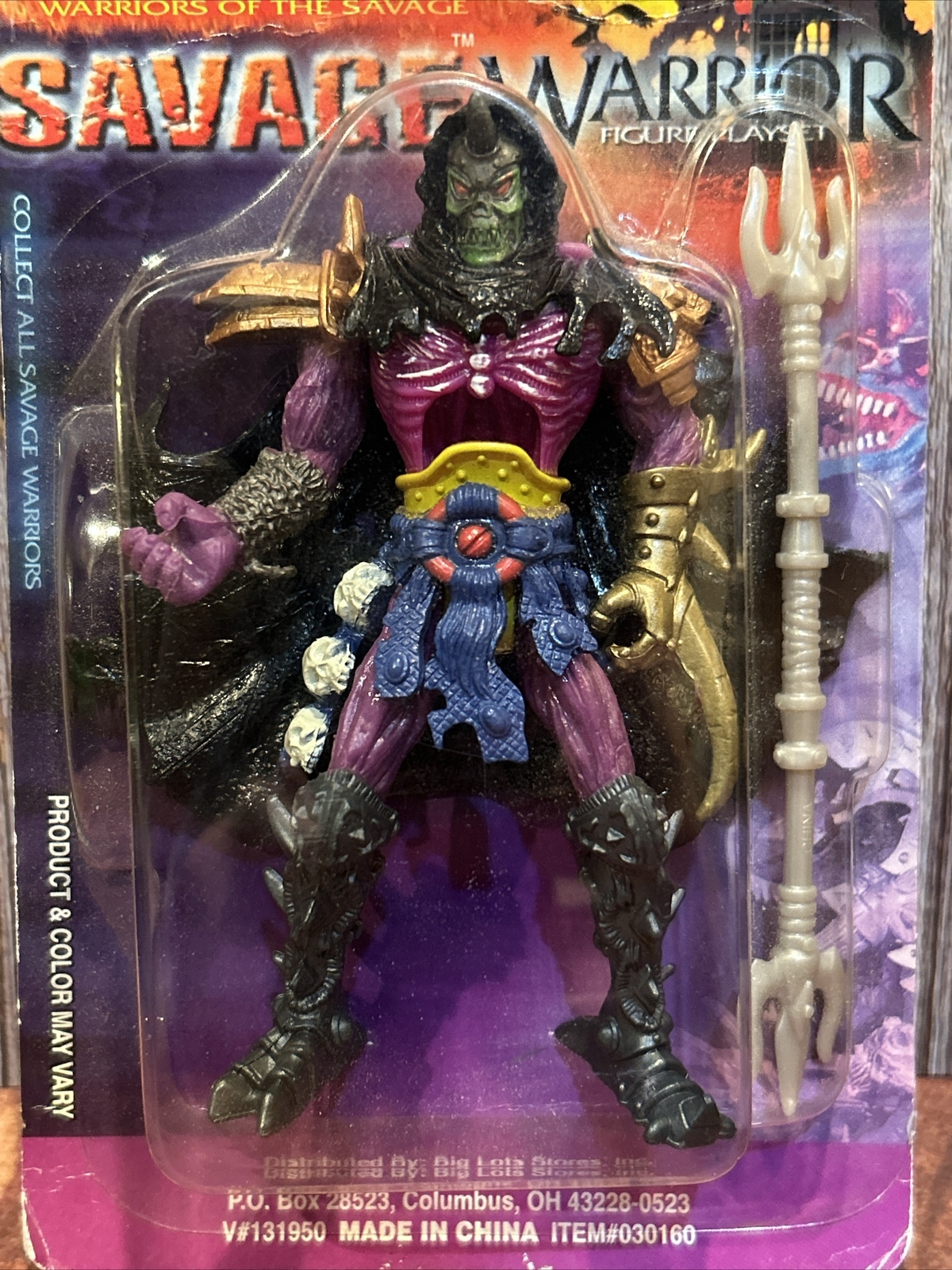 Beast Raider Savage Warrior Action Figure Chap Mei Sealed RARE Small ...