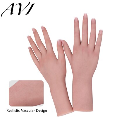 Silicone Female Hand Model Real Mannequin Fake Hand Model For Rings ...