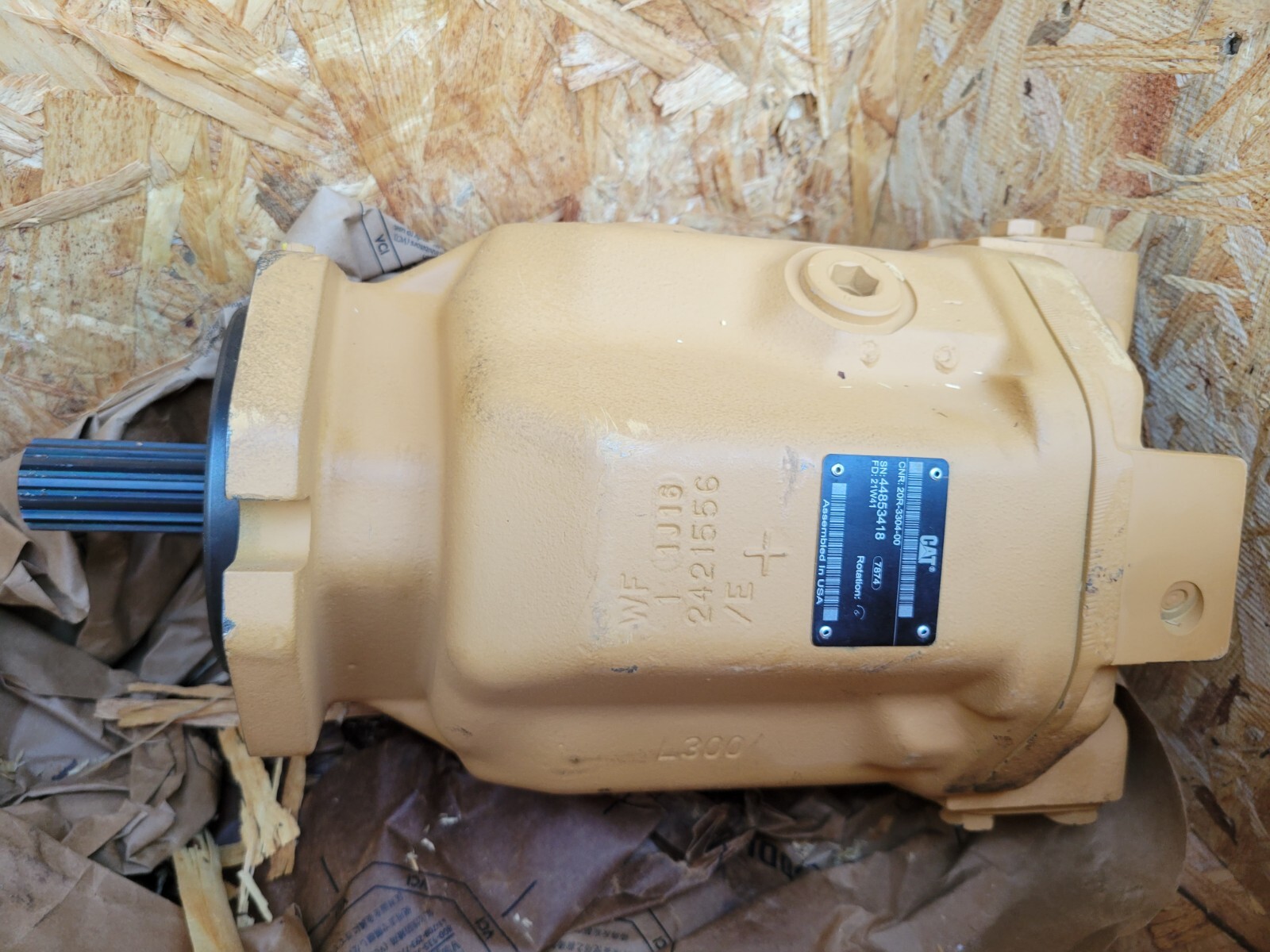 Caterpillar 20R-3304-00 OEM Reman Hydraulic Axial Piston Pump | eBay