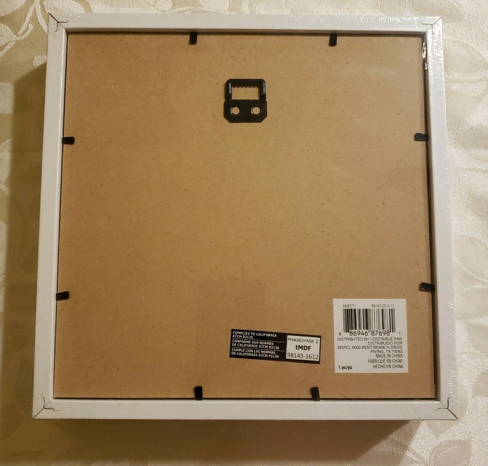 NEW 9" X 9" SHADOWBOX STUDIO DECOR FRAME WALL HANGING | eBay