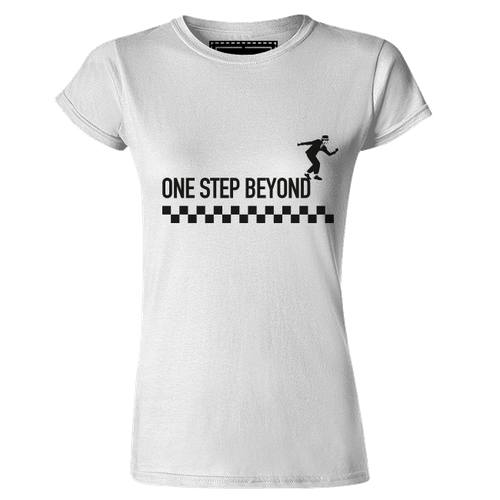 Womens One Step Beyond 2 Tone Ska T Shirt Specials Madness Selecter ...