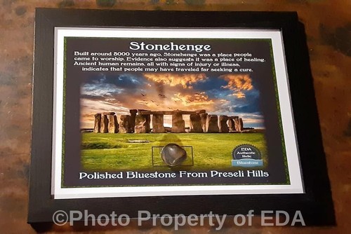 STONEHENGE Relic BLUESTONE Sample Artifact W/COA England Haunted Item ...