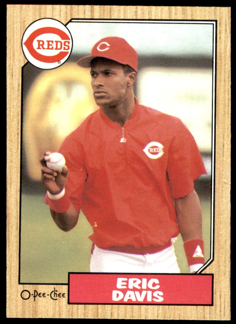Eric Davis 1987 O-Pee-Chee Card# 228 | eBay